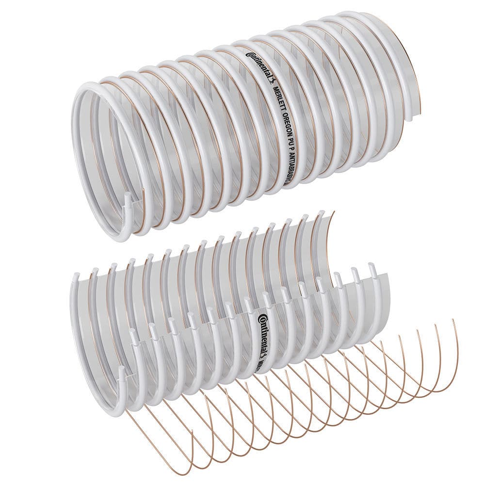 Foodstuff hose - 911196 - MERLETT - for abrasive products / polyester ...