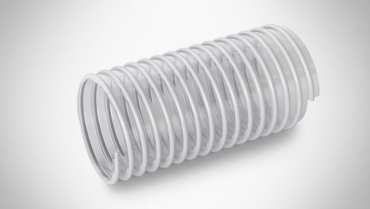 Foodstuff hose - 911015 - MERLETT - for abrasive products / PVC / polyester