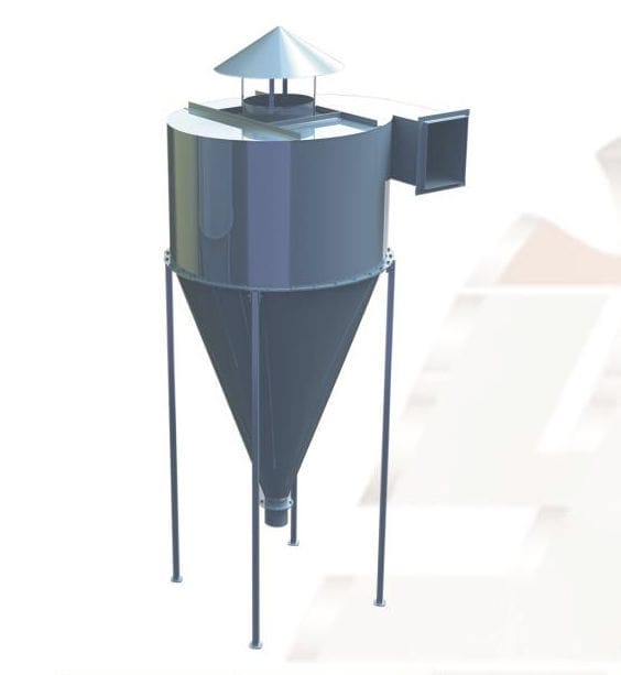 Cyclone separator - TKS-1400 - Yaşar Makine - air / paddy rice / for ...