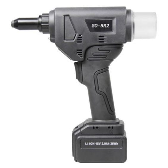 Drive riveting tool - GO-BR2 - Goebel Group - cordless / for blind rivets