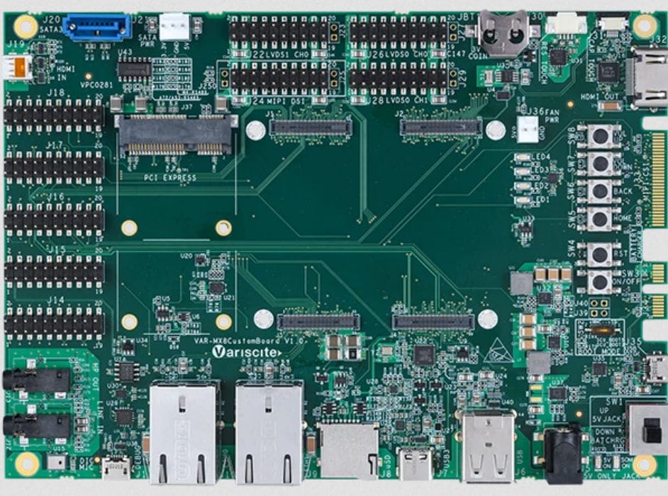 SATA SBC - VAR-SP8 - variscite - PCI Express / gigabit Ethernet / USB 2.0