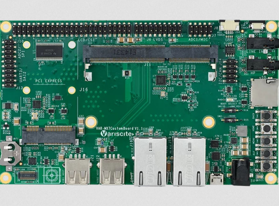 Mini PCIe SBC - VAR-MX7 - variscite - gigabit Ethernet / CAN Bus / USB