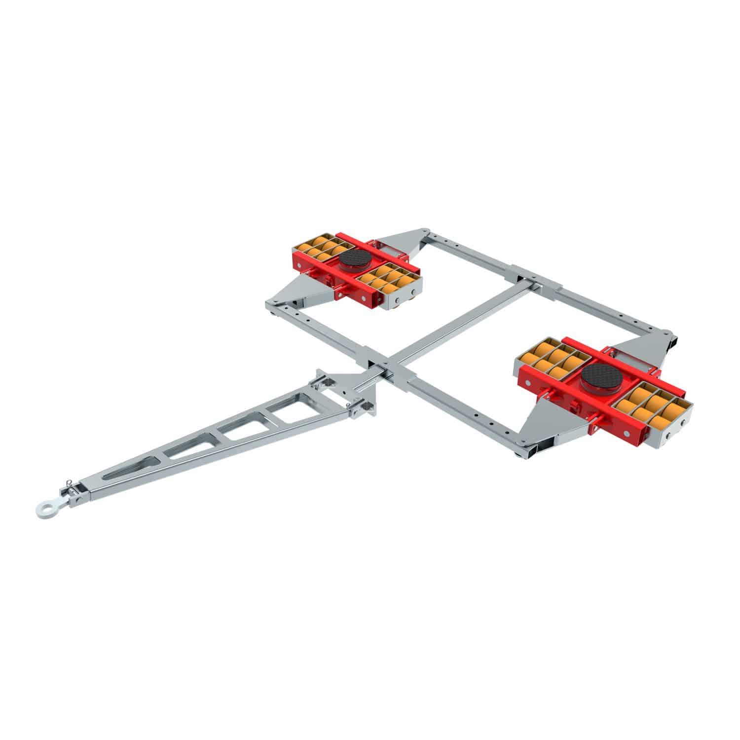 Heavy load moving skate - ECO-Skate DUO XL X48D 48to - HTS Hydraulische ...