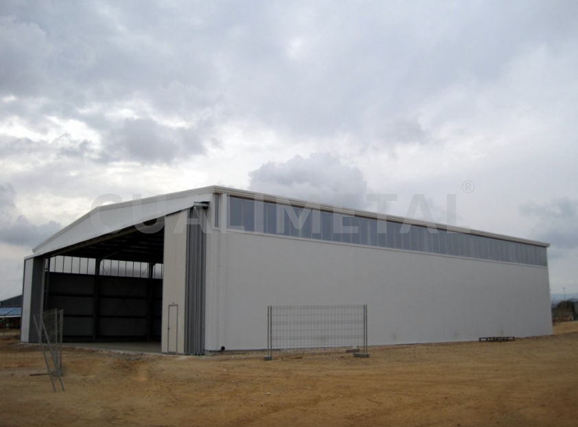 Modular warehouse - CUALIMETAL - prefab