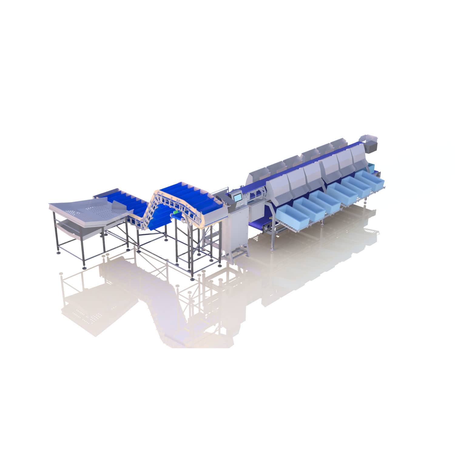 Fish grader - PRSG-SG - Arde Makine San. ve Tic. Ltd. Şti. - belt ...