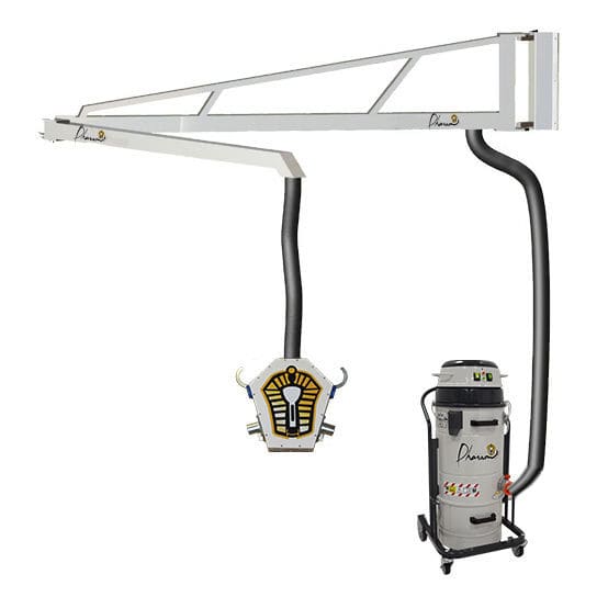 Industrial vacuum cleaner - MTL202DS BME - Pharaon - dry / electric / single-phase