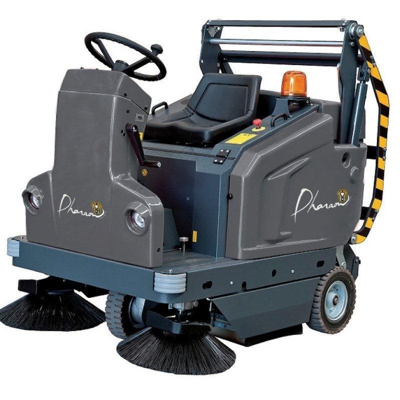 Ride-on sweeper - ANUBIS1300BT - Pharaon - hydraulic / electric ...