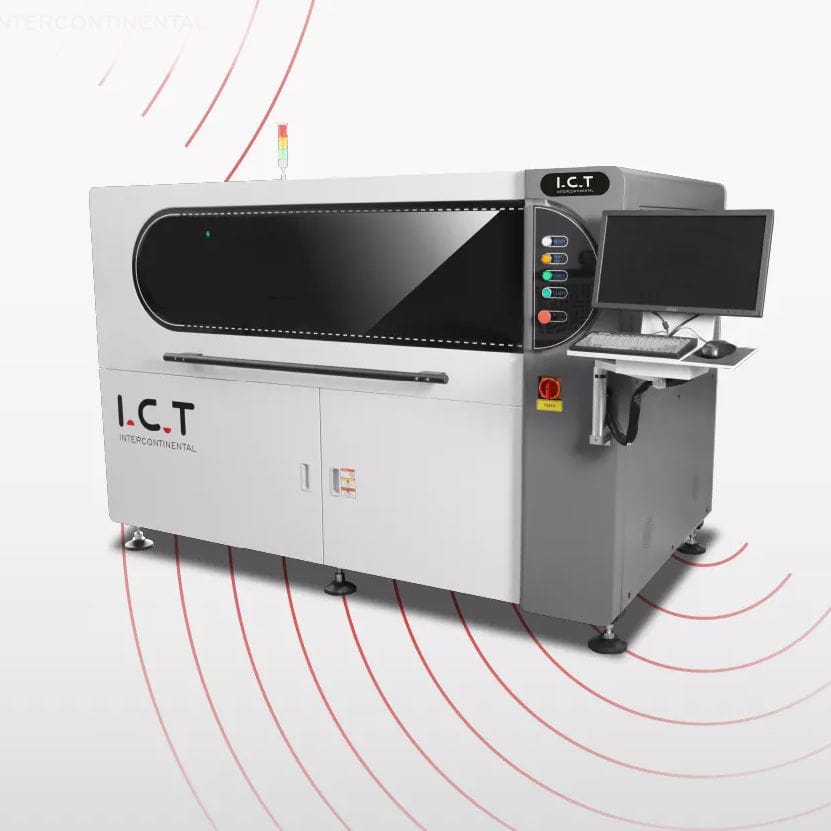 Automatic stencil printer - I.C.T-1200/1500 - Dongguan ICT Technology ...