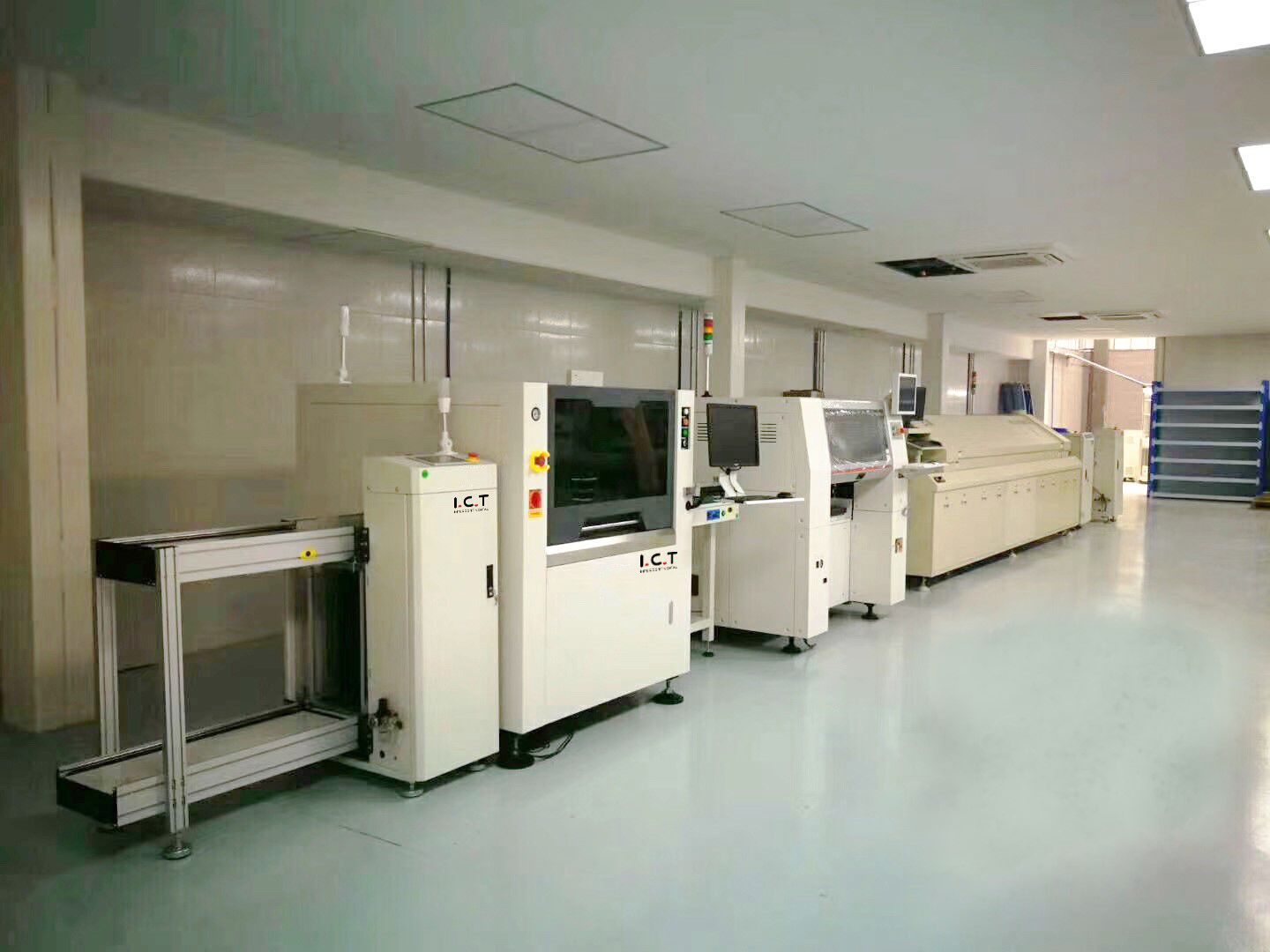 High-speed production line - Dongguan ICT Technology Co.,Ltd - PCB ...