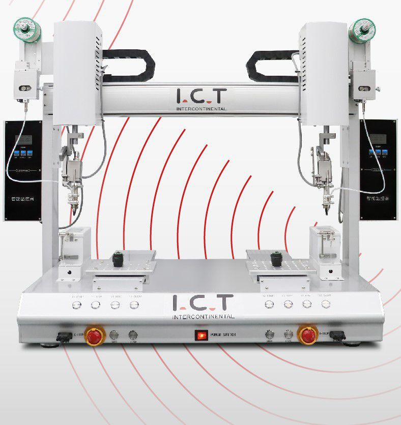 Robotic soldering machine - I.C.T-SR250DD - Dongguan ICT Technology Co ...