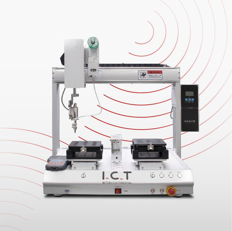 Robotic soldering machine - I.C.T-SR250D - Dongguan ICT Technology Co ...