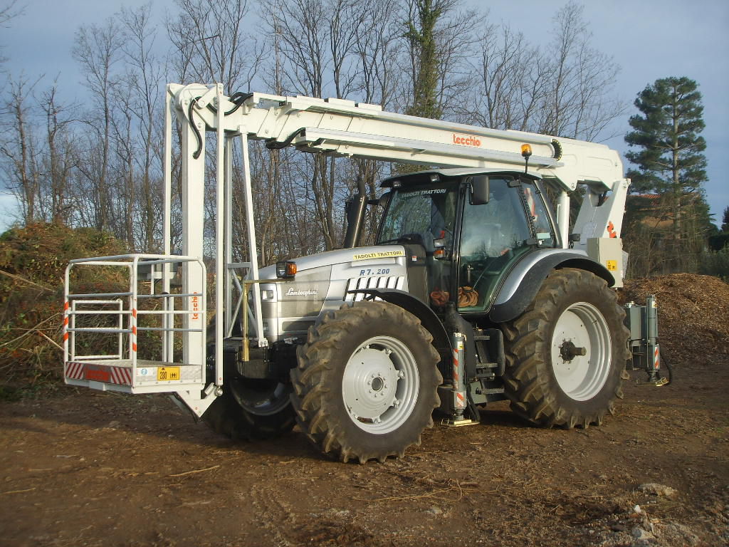 Tractor-mounted aerial work platform - Safi Group srl - for agriculture ...