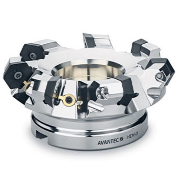Face milling cutter - HD60 - Avantec Zerspantechnik GmbH - insert ...