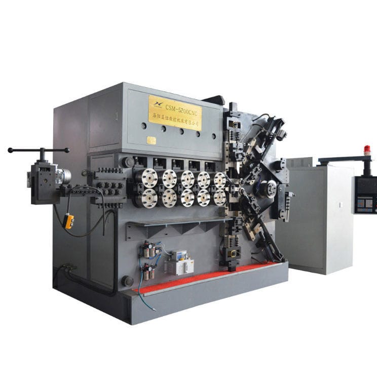 Coil making machine - CSM-5200 - Luoyang Xianheng Spring Machinery Co ...