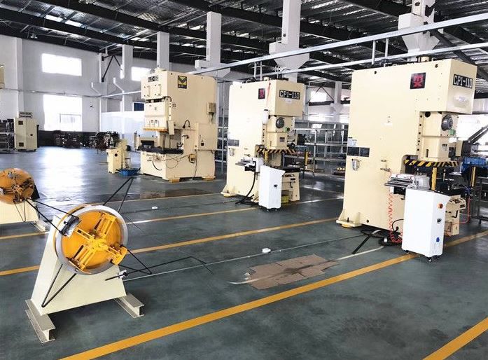 Mechanical press line - Shenzhen Sunrui Machinery Co., Ltd. - stamping / drawing / straightening