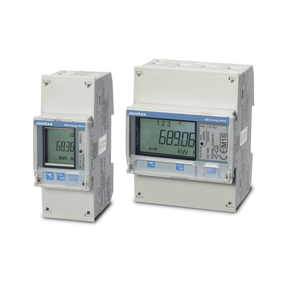 MID certified electrical energy meter - B series - Janitza electronics ...
