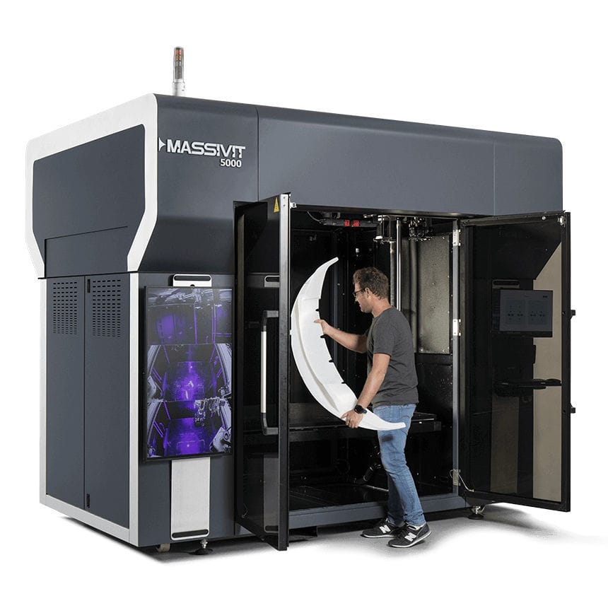 High-speed 3D printer - MASSIVIT 5000 Series - Massivit 3D - resin ...