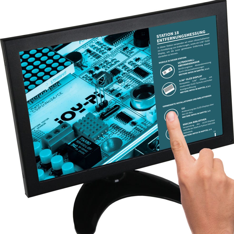 LCD display - RB-10-2 - Joy-It - IPS / touch screen / 1280 x 800