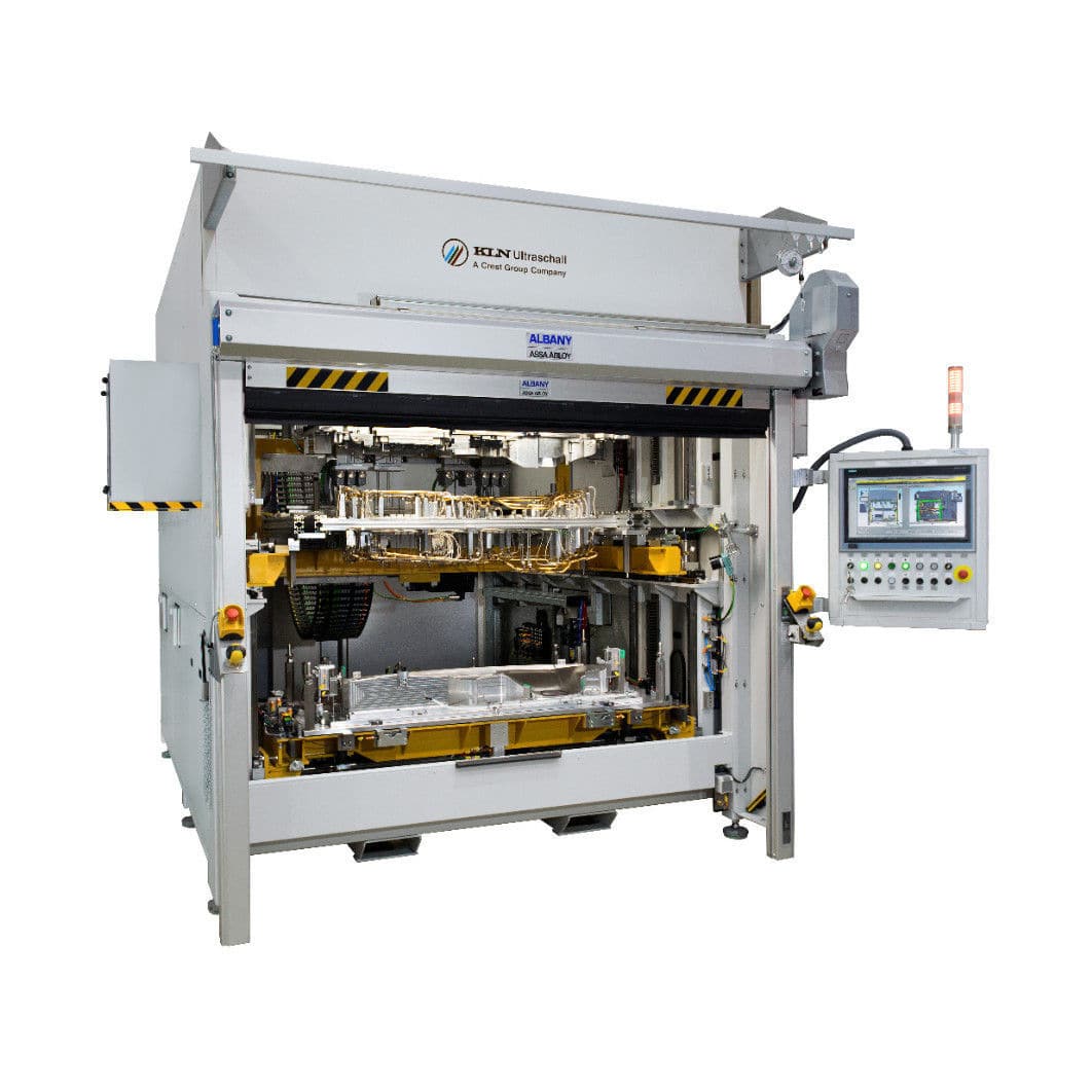 Hot plate welding machine - IR - KLN Ultraschall AG - infrared / spot ...