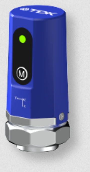 Electronic vibration sensor - edgeRX - TDK SensEI - compact / with ...