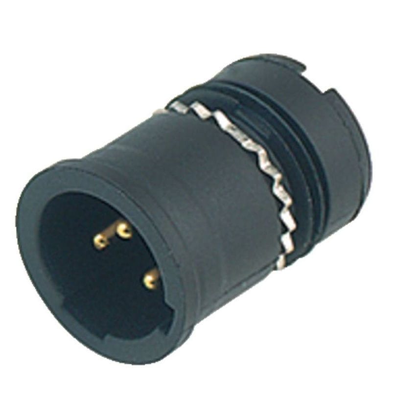 Electrical power supply connector - 09 2431 09 03 - binder USA - male ...