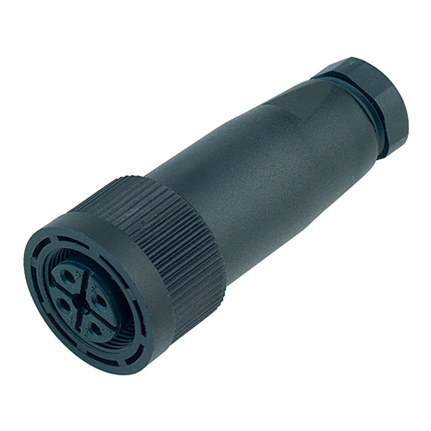 Electrical power supply connector - 09 0440 10 04 - binder USA - female ...