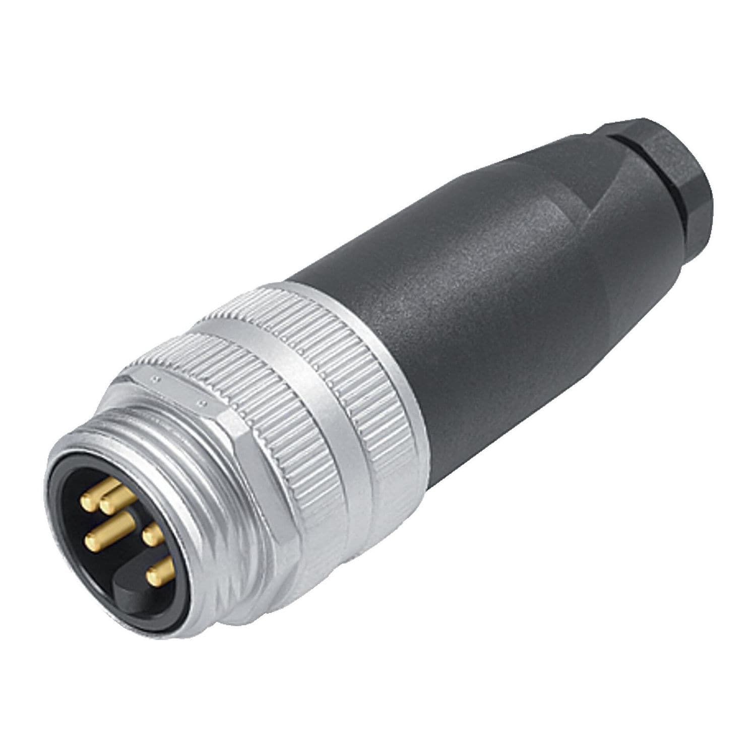 Electrical power supply connector - 99 2441 12 03 - binder USA - male ...