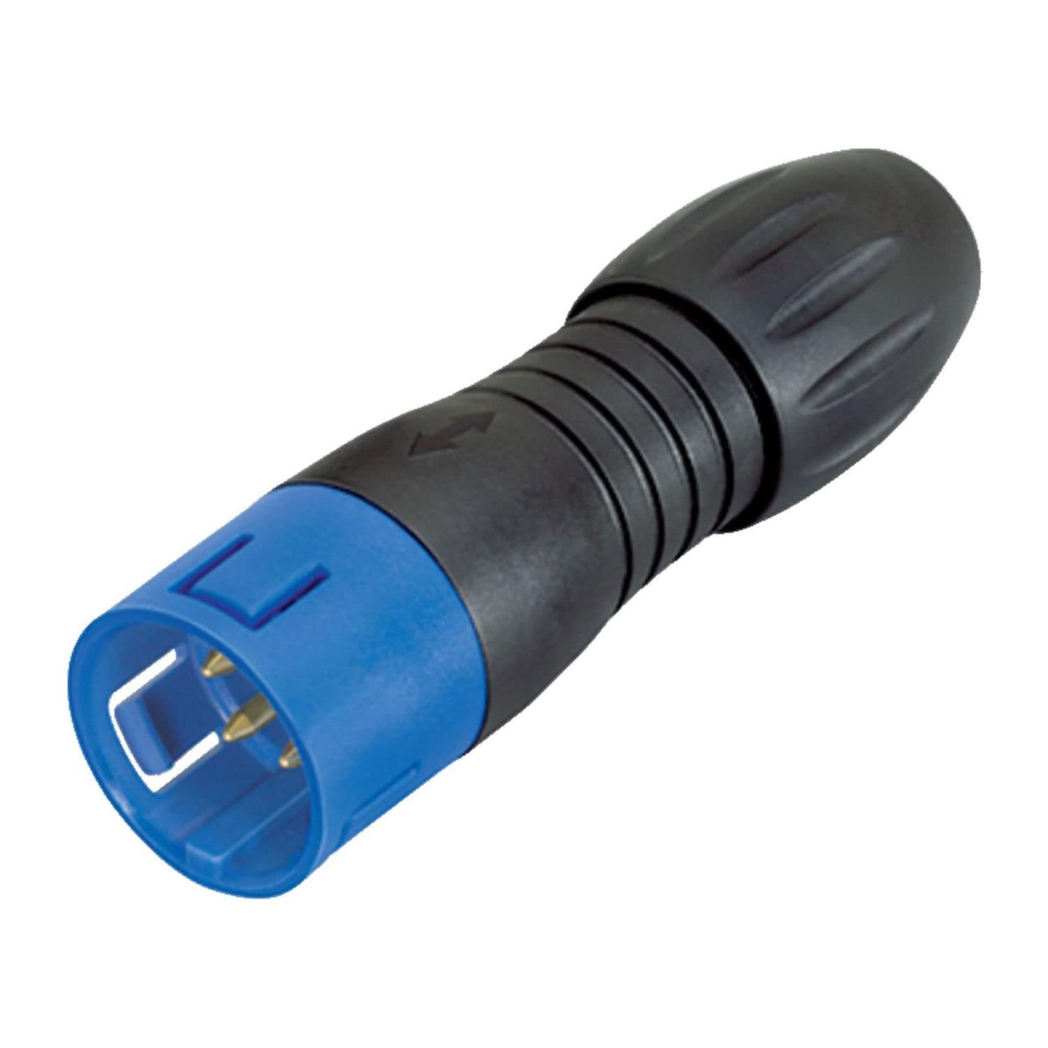 Electrical power supply connector - 99 9105 60 03 - binder USA - male ...