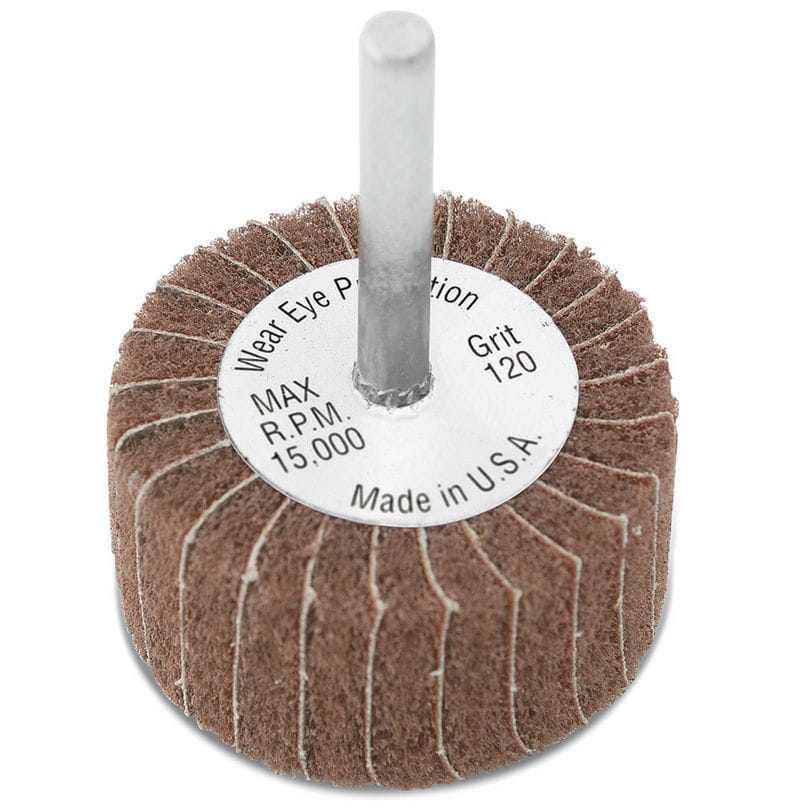 Coated abrasive flap wheel - 36207 - CGW Abrasives - non-woven