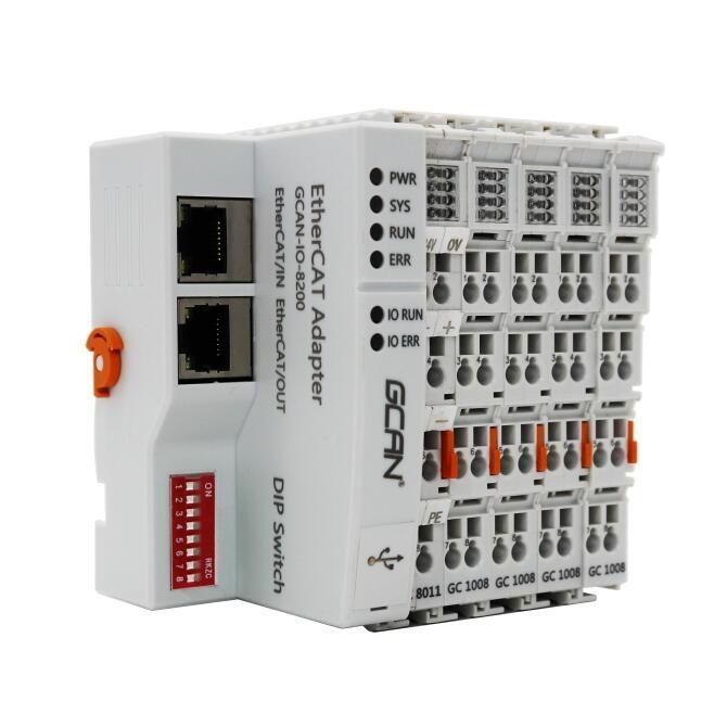 EtherCAT coupler - GCAN-IO-8200 - Shenyang Vhandy Technology Co. - I/O ...