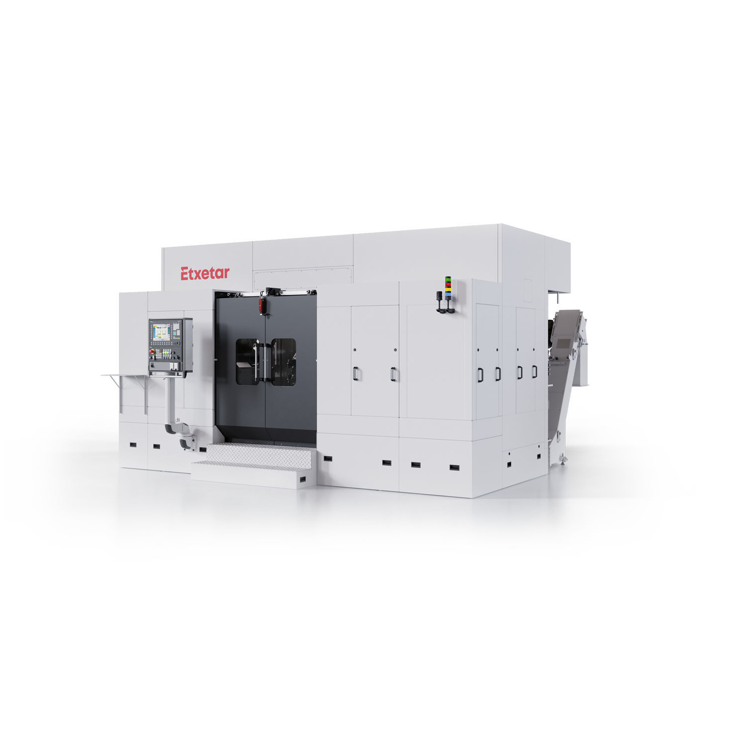 CNC milling-turning center - tR - ETXETAR, S.A. - horizontal / 7-axis ...
