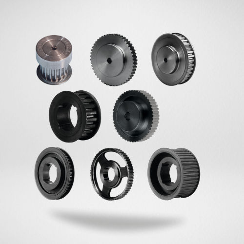 Timing belt pulley - CMW - synchronous / steel / aluminum