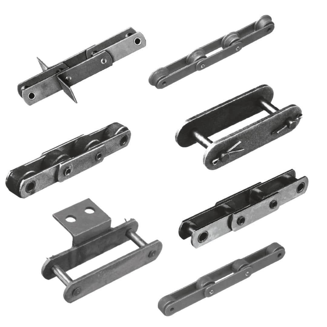 Handling chain - 103A12B - CMW - power transmission / steel / straight ...