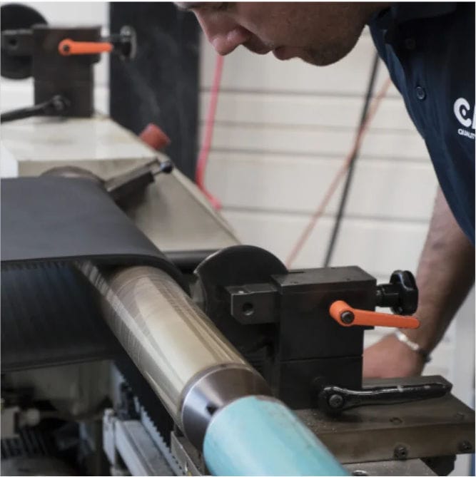 Belt cutting - CMW - saw / rubber / polyurethane