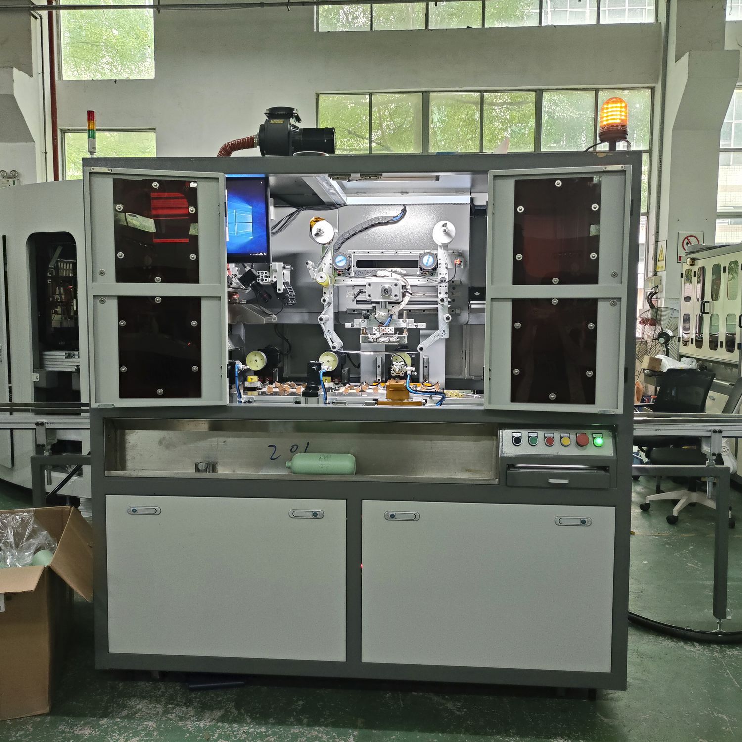 Large print area hot foil stamping machine - SZD-CNC102-F - Shenzhen ...