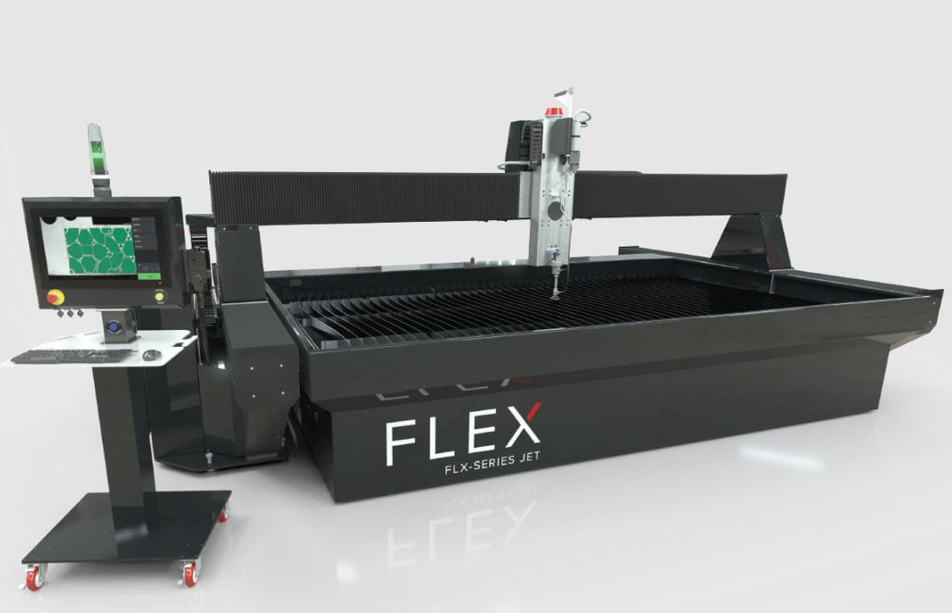Waterjet cutting machine - FLX-1365 - Flex Machine Tools - for metal ...
