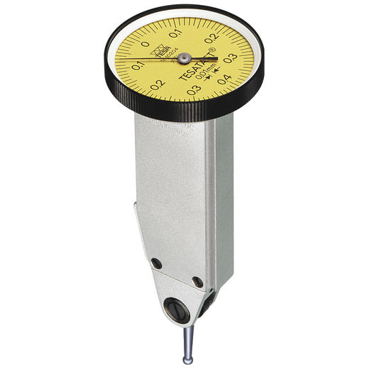 Dial comparator - TESATAST series - TESA - with orientable feeler / lever