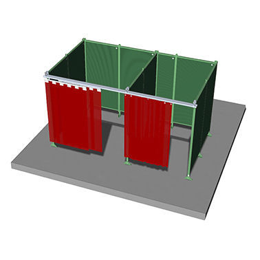 Welding booth - Sonic classic - Cepro