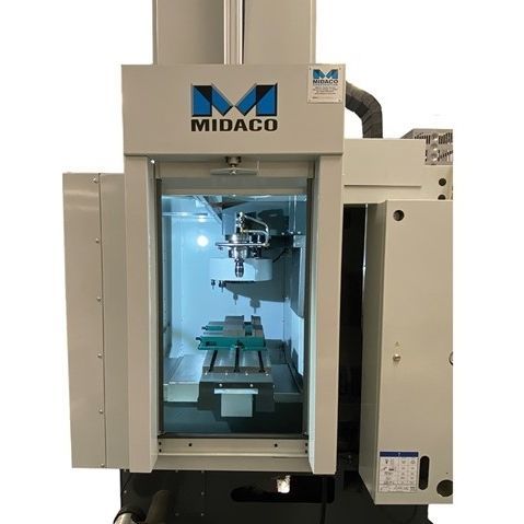 CNC machining center door system - MIDACO Corporation - access