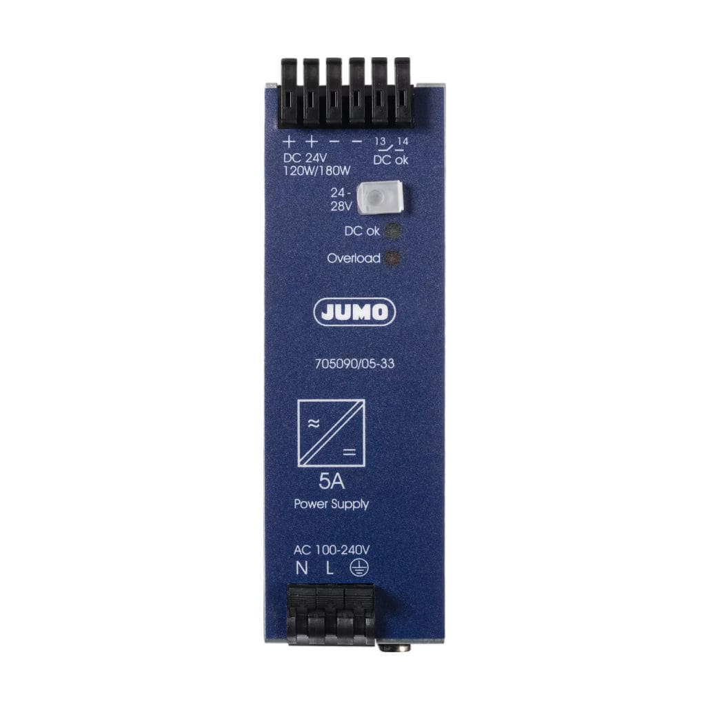 DIN rail power supply unit - mTRON T - JUMO Process Control, Inc. - DC ...
