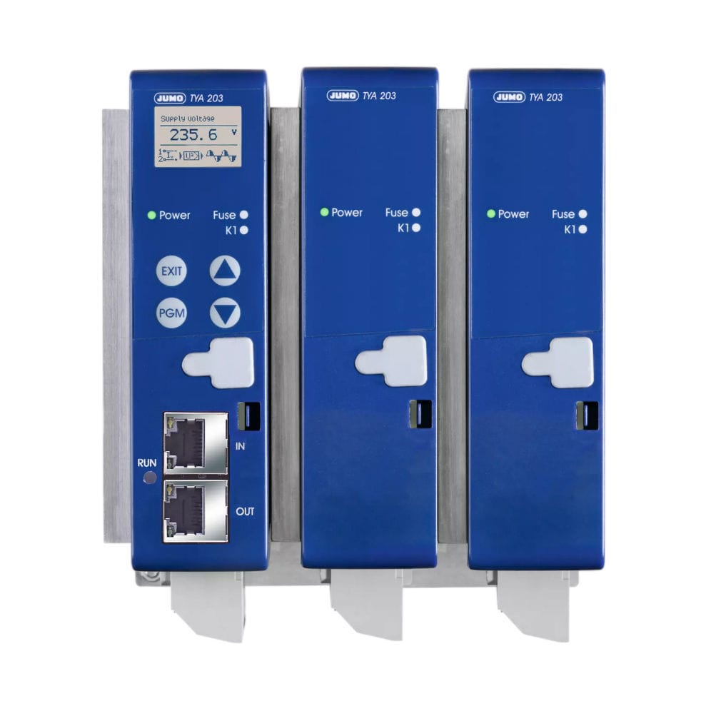 Thyristors power controller - TYA 203 - JUMO Process Control, Inc ...