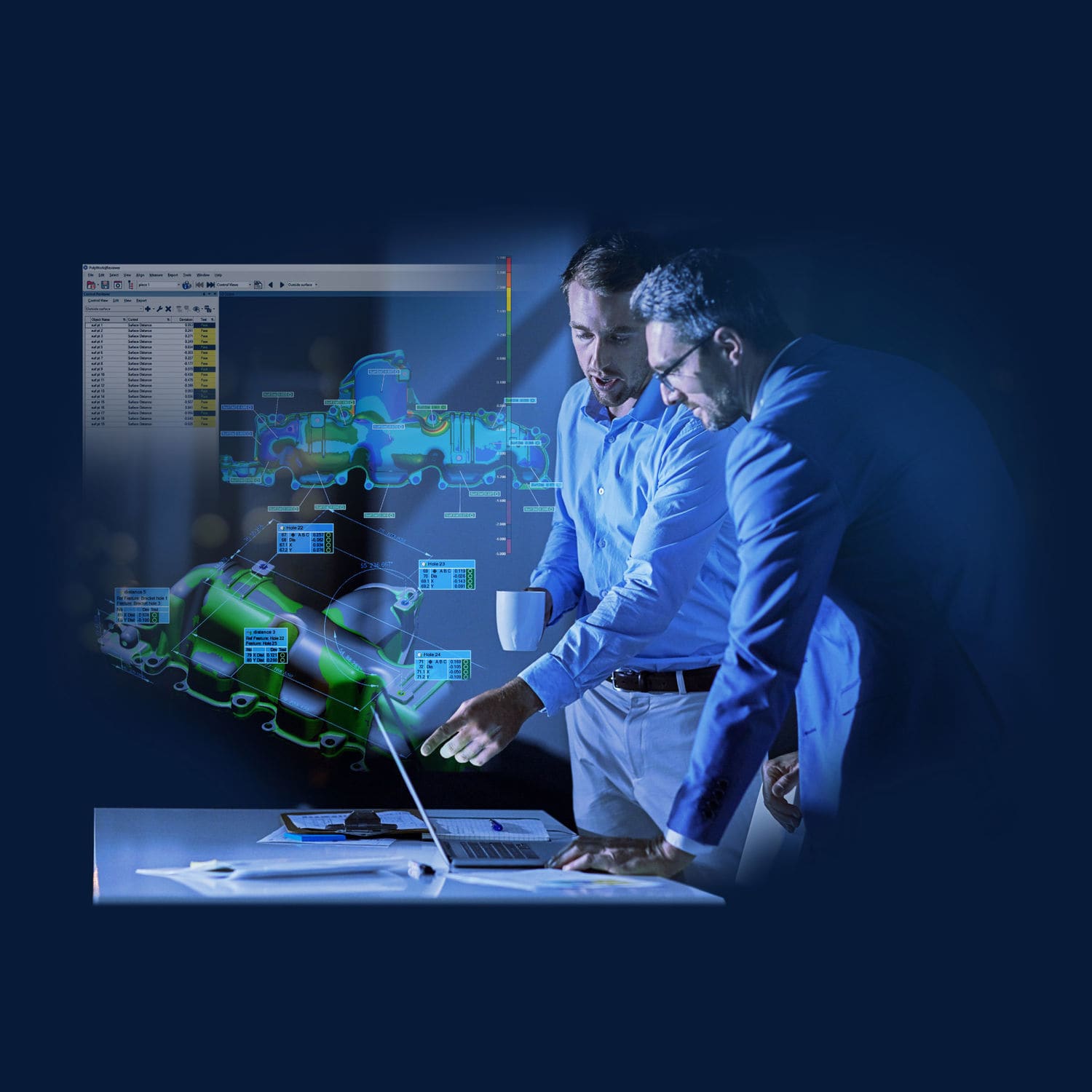 Analysis software - PolyWorks|Reviewer™ - InnovMetric Software Inc ...