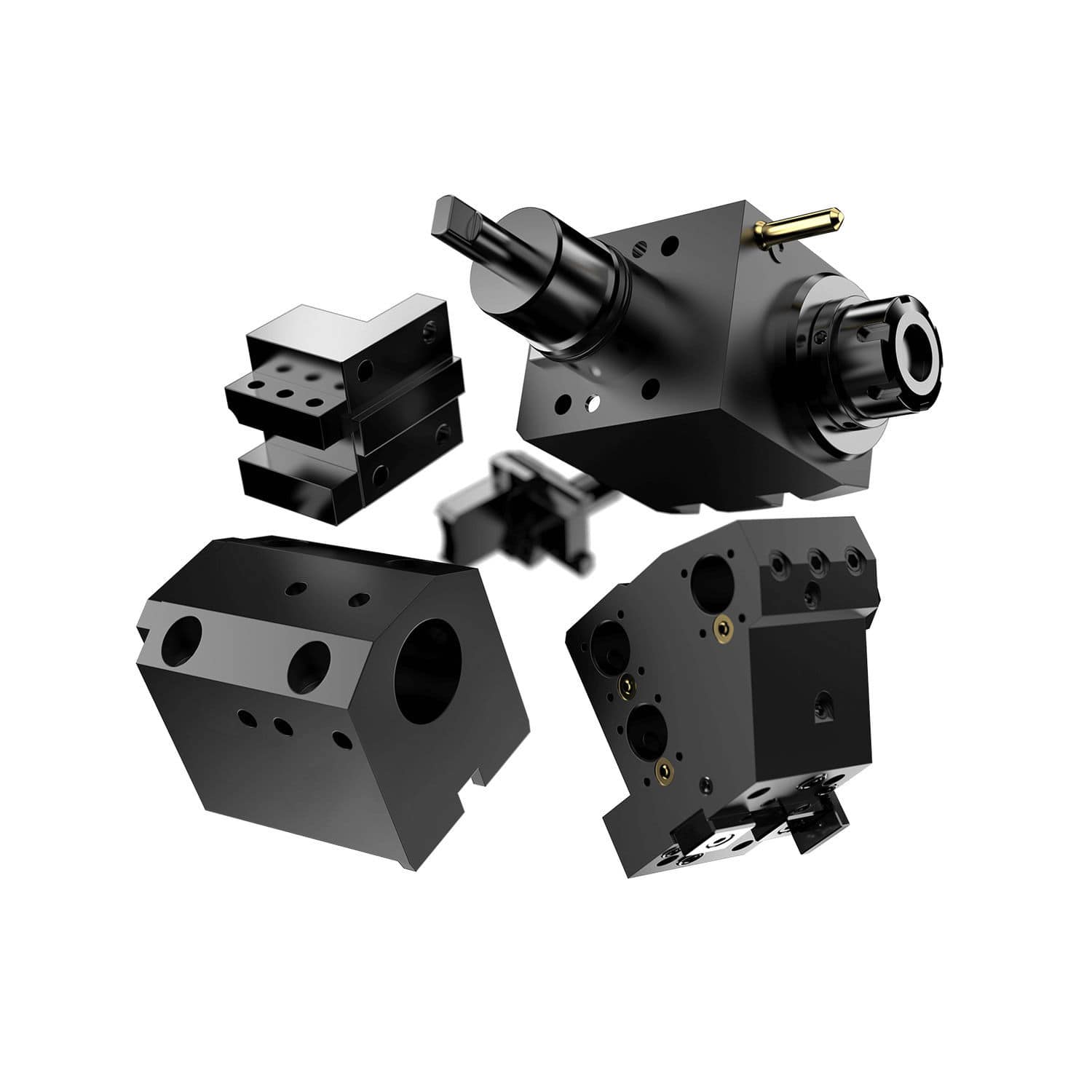 ER tool holder - KINTEK srl - Weldon / shrink fit / for machining