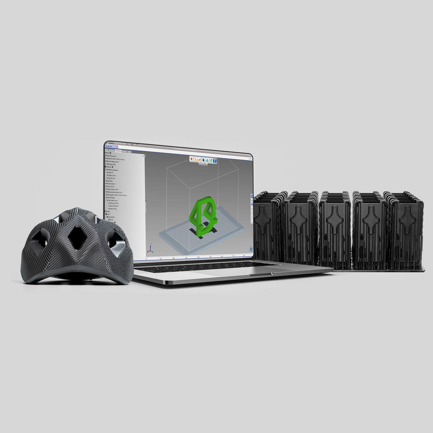 3D printing software suite - Photocentric Group - 2D nesting / CAD / for dental applications