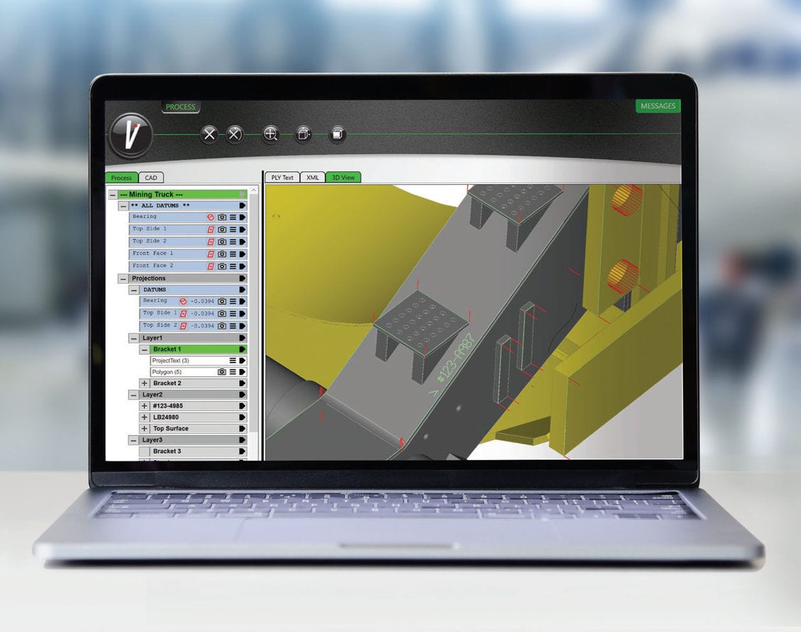 CAD software - PDC - Virtek Vision - design / planning / process
