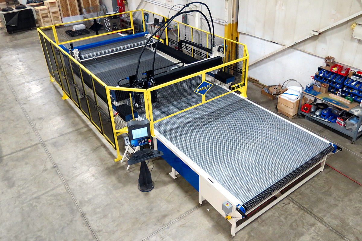 Waterjet cutting system - L-3025 - WARDJet Waterjets - three-phase / 5 ...