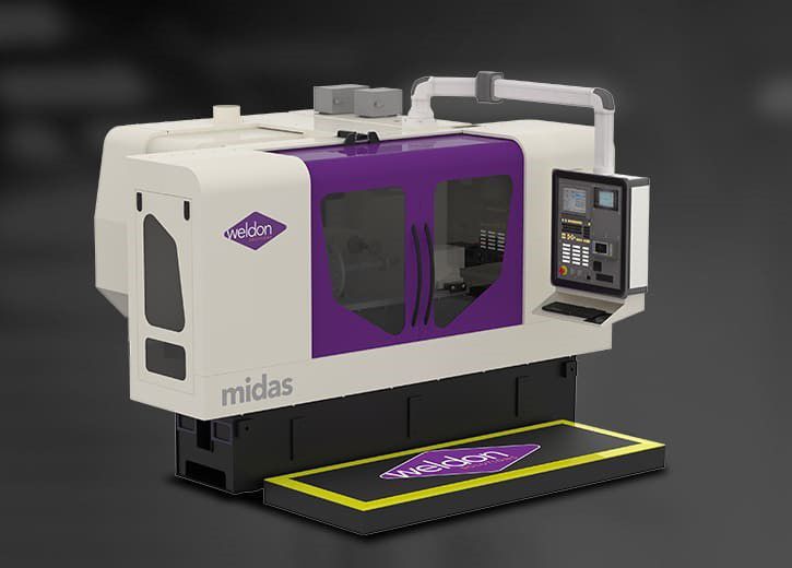 Cylindrical grinding machine - MIDAS - Weldon Solutions - angular / for ...