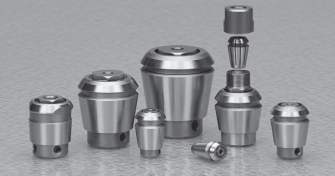 DIN collet chuck - ET1-12 series - PCM - ER / tapping