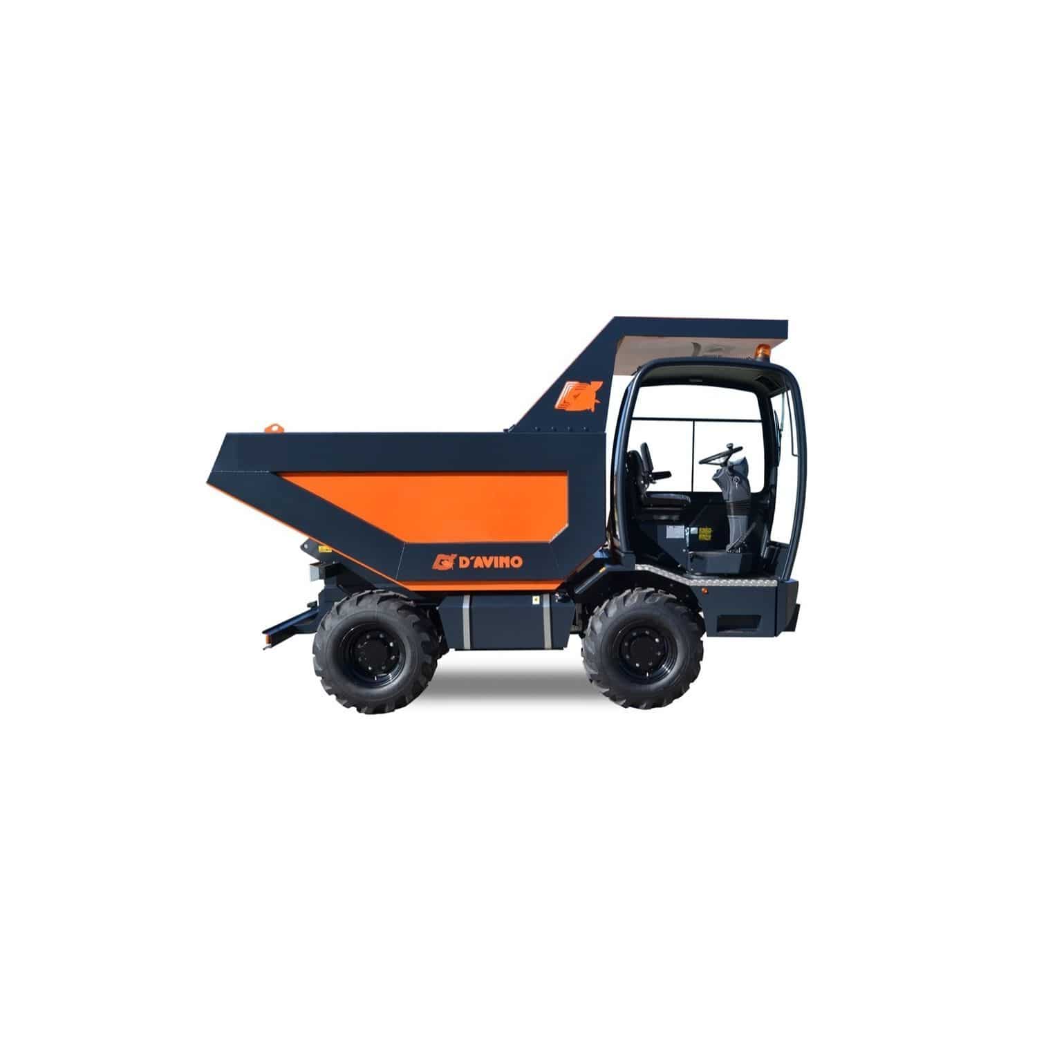 Wheeled dumper - D6 - AMOG SRL - diesel / rear unloading / 4 wheel drive