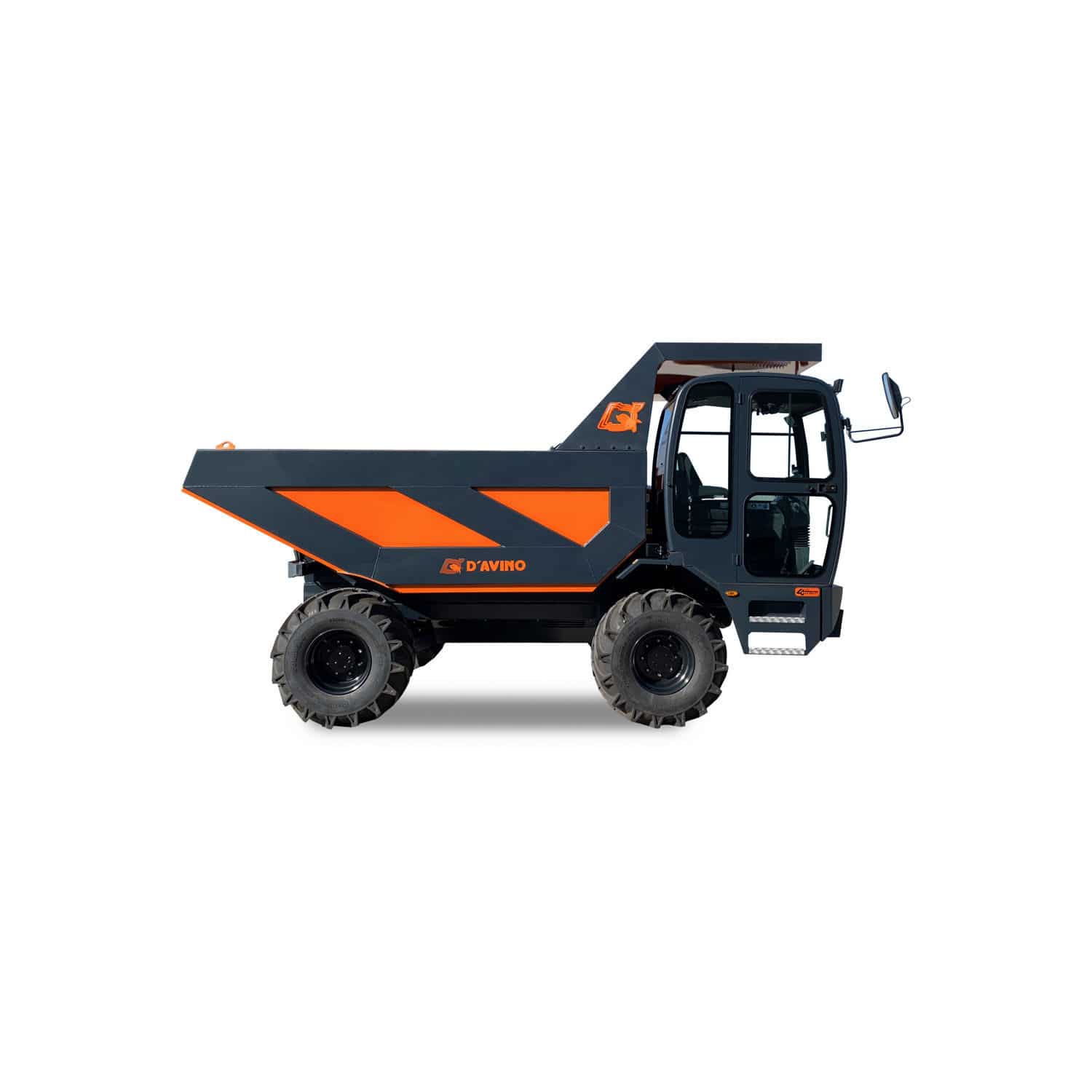 Rubber-tired dumper - D14 - AMOG SRL - diesel / rear unloading